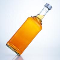 China SCREW CAP Glass Bottle for Whisky Brandy Wine Spirits Alcoholic Champagne Alcohol Liquor OEM for sale