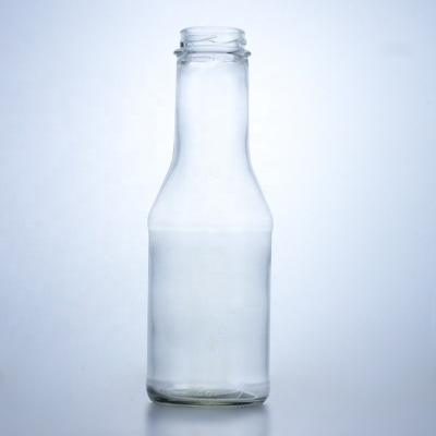 China 200/375/500/750/1000ml Screw Cap Glass Bottle for Water Juice Milk Coffee for sale