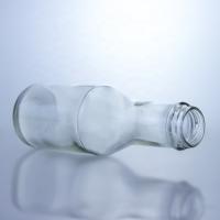 China 200/375/500/750/1000ml Screw Cap Glass Bottle for Water Juice Milk Coffee for sale