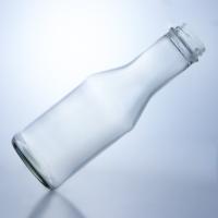 China 200/375/500/750/1000ml Screw Cap Glass Bottle for Water Juice Milk Coffee for sale