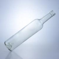China 500ml 700ml 750ml 1000ml Clear Glass Bottle for Whisky Hot Stamping Surface Handling for sale