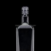 China Flint Glass 500ml 750ml 1000ml Special Shaped Empty Bottle for Vodka Whisky Gin Rum for sale