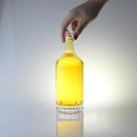 China Screw Cap Glass Bottle for Whisky Vodka Champagne Tequila Gin Rum 750ml 1000ml Transparent for sale