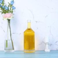 China Screw Cap Glass Bottle for Whisky Vodka Champagne Tequila Gin Rum 750ml 1000ml Transparent for sale