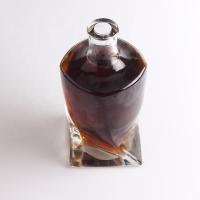 China Whisky Sealing Type Cork 750ml/1000ml Transparent Glass Bottle for Champagne for sale