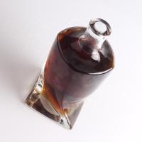 China Whisky Sealing Type Cork 750ml/1000ml Transparent Glass Bottle for Champagne for sale