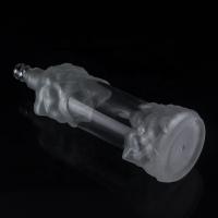 China 500ml 700ml 750ml Transparent Flint Glass Bottle for Champagne Gin Rum Unique Design for sale