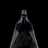 China Thick Bottom Clear Flint Glass Bottle for Gin Whisky Rum Tequila and Brandy 2022 Design for sale