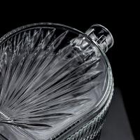 China 1000ml Flint Glass Transparent Empty Vodka Whisky Glass Bottle for Your Requirements for sale