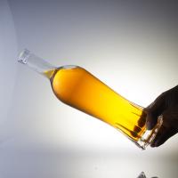 China Custom 750ml Glass Bottle Weight Base Material Glass 500ml Glass Liquor Bottle For Whiskey for sale