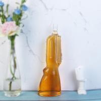 China 500ml Whisky Glass Bottle Gun Shape Open Mold 700ml Vodka Bottle for Beverage Industry for sale