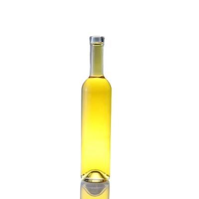 China Base Material Glass Liquor Bottle 500ml 750ml 1000ml for Vodka Brandy Whiskey Wine for sale