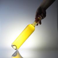China Base Material Glass Liquor Bottle 500ml 750ml 1000ml for Vodka Brandy Whiskey Wine for sale