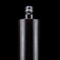 China Glass Whiskey Vodka Bottle 700ml 750ml Black Customized Glass Bottle Distributor for sale