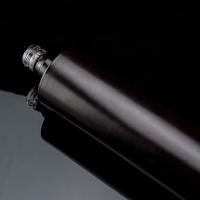 China Glass Whiskey Vodka Bottle 700ml 750ml Black Customized Glass Bottle Distributor for sale