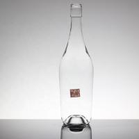 China Decal Glass Vodka Bottle 1 Liter 1.75 Liter Empty 500ml 700ml 750ml Champagne Bottle for sale