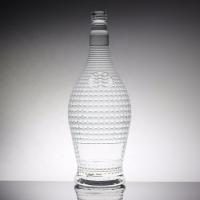 China Decal Glass Vodka Bottle 1 Liter 1.75 Liter Empty 500ml 700ml 750ml Champagne Bottle for sale