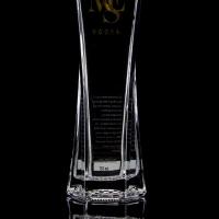 China Unique 750ml Square Shoulder Super Flint Glass Bottle With Cork for Rum Vodka Whisky for sale