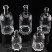 China Glass Base Material Vodka Liquor Glass Bottle Different Size For Distilleries for sale
