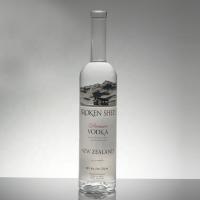 China Industrial 750ml Crystal Glass Liquor Bottle with Frost/Paint/Printing Decoration for sale