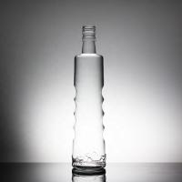 China Beautiful Women Body Shaped Glass Bottle with Cork Sealing Type for sale