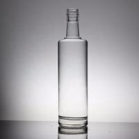 China Clear or Customized Bottle Color Personalized Vodka Glass Bottle for Bulk Orders for sale