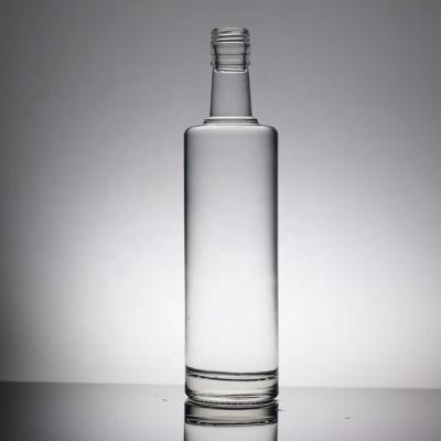 China Clear or Customized Bottle Color Personalized Vodka Glass Bottle for Bulk Orders for sale