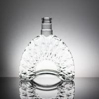 China Unique 500ml Bomb Shaped Glass Bottle for Customized Liquor Packaging for sale