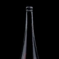 China Cone Shape Screen Printing Vodka Whisky Liquor Glass Bottle 750ml with Super Flint Glass for sale