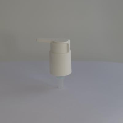 China 5000pcs Plastic Lotion Dispenser Non Spill Anodized Aluminum Pump Head White for sale