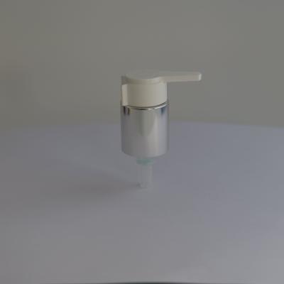 China 15ml Anodized Aluminum Non Spill Plastic Pump Dispenser For Shampoo for sale