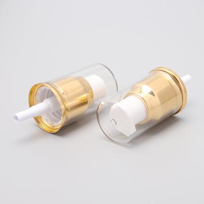 China Anodized Aluminum Non Spill Plastic Lotion Pump Strong Carton Packing for sale