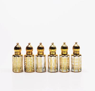 China High Quality Wholesale New Elegant Empty Glass Bottle Label For Roll On Perfumes 12ml for sale