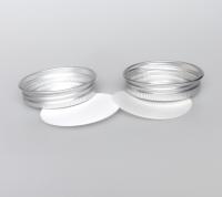 China 47mm*11mm Round Threaded Aluminum Cap Φ 47  Aluminum Cap Cosmetic Cream Bottle Drink Bottle Cap for sale