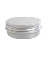 China 40ml 56*22 Round Threaded Aluminum Can Tea Cake Biscuit Alabaster Snacks Sealed Subdivided Metal Jar for sale