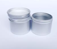 China 100g 65*50 Round Threaded Aluminum Box Food Grade Snack Sealed Sub-packed Metal Can for sale