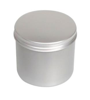 China 300ml 83*75 Silver Round Threaded Aluminum Can Flower Tea Snacks Nuts Sealed Sub-Cans Storage Jars for sale