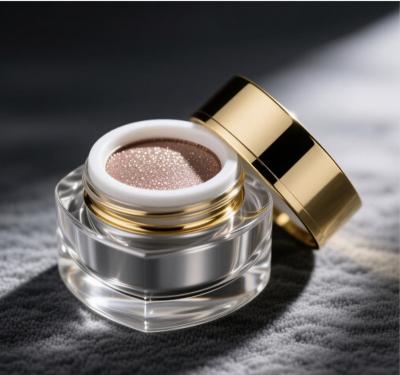 China White Cap Color Custom Cosmetic Packaging Glass Bottles Ideal for Luxury Skincare and Beauty Product Presentation for sale