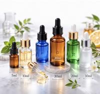 China Screw Cap Perfume Spray Bottle Offering Plastic Shoulder and Rubber Lid Perfect for Custom Fragrance Packaging Solutions for sale