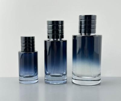 China Reusable Glass Perfume Bottle designed for travel size fragrance containers with leak proof cap and stylish appearance for sale