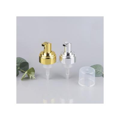 China Screw Cap Plastic Foam Pump soap Dispenser Pump Ribbed Smooth Plastic PP for sale