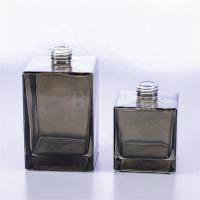 China Black Cap Aroma Diffuser Glass Bottle 30ml 50ml 100ml With Smooth Surface for sale