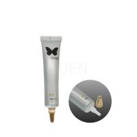 China Gloss Cosmetic Squeeze Tubes Hot Stamping 15ml With Needle Nose Applicator for sale