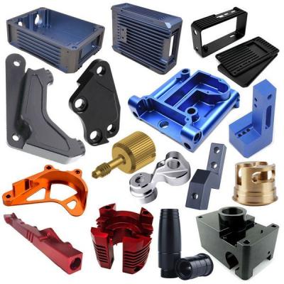China Colored Anodize CNC Turning Milling Parts OEM Turned And Milled Parts for sale