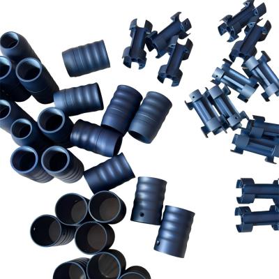 China Precision CNC Turning Milling Parts Blue Hard Anodize CNC Aluminum Turning for sale