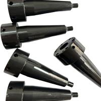 China Custom Precision Steel CNC Turning Parts Blackened Surface Treatment with 100% Inspection and +/-0.001~0.005mm Tolerance for sale