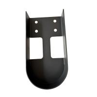 China Custom Aluminum Sheet Metal Bending Parts with Black Oxidation and 100% Inspection for sale