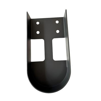 China Custom Aluminum Sheet Metal Bending Parts with Black Oxidation and 100% Inspection for sale