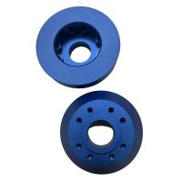 China Competitive Price Blue Oxidation Surface Treatment Aluminum CNC Turning Parts with Customized Size for sale