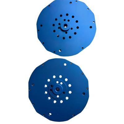 China Customized Size Aluminum CNC Spare Parts with Blue Oxidation Surface Treatment and High Precision Tolerance for sale